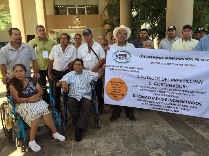Piden a Congreso otorgue pensión mensual a discapacitados e ...