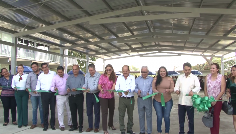 Inauguran techumbre en COBAES 39 | Sinaloa | Noticias | TVP | TVPACIFICO.MX