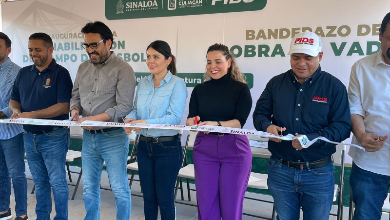 PIDS entrega rehabilitación del campo de béisbol en El Melón. | Sinaloa ...